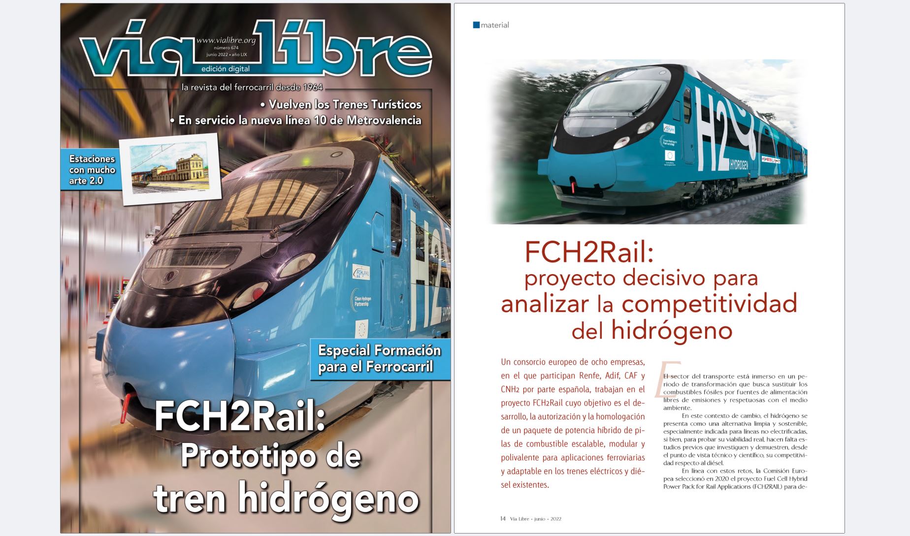 ViaLibre reports on start of testing of CIVIA hydrogen demonstrator ...
